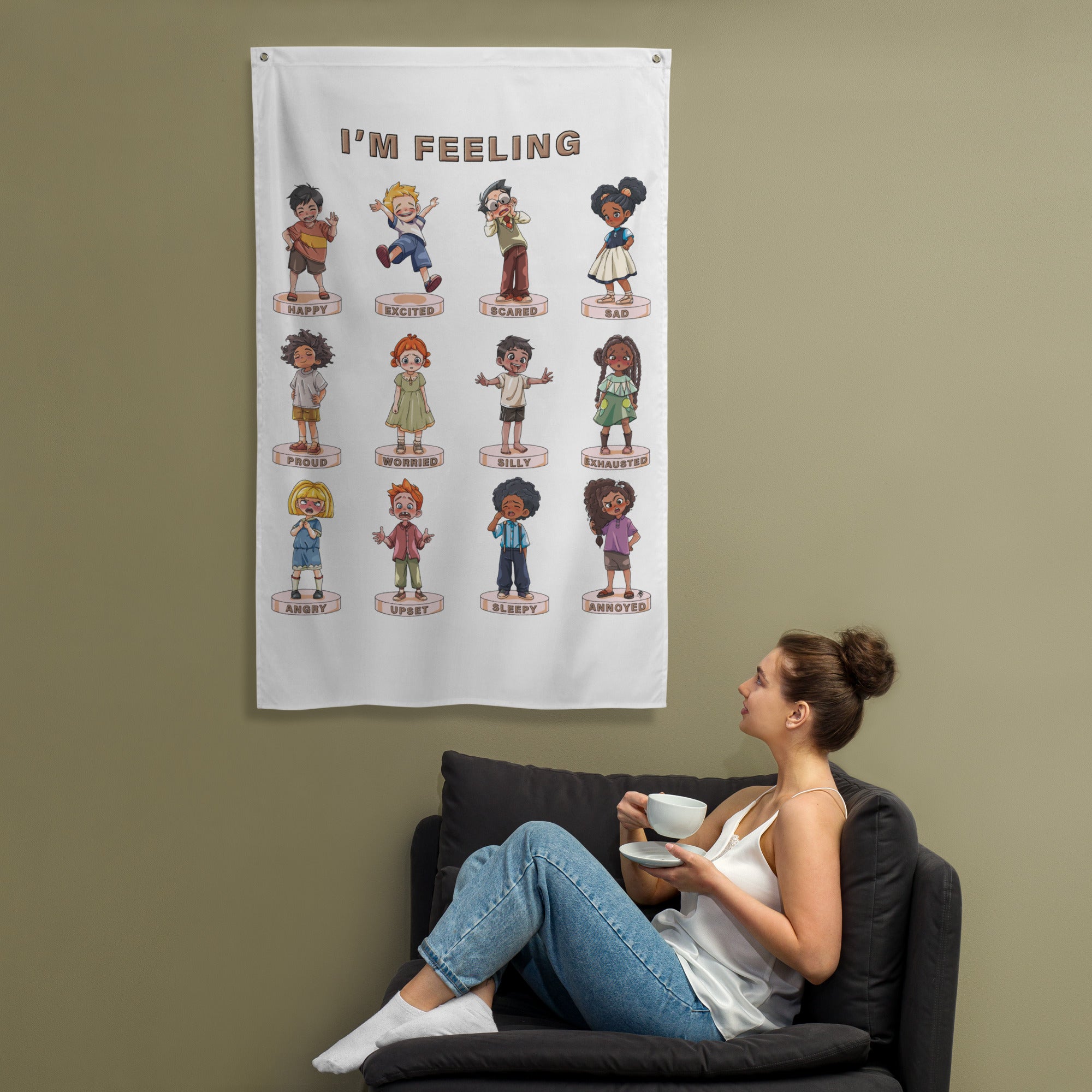 Ich fühle | Flagge | AUTISMUS UNTER UNS – Autism Among Us